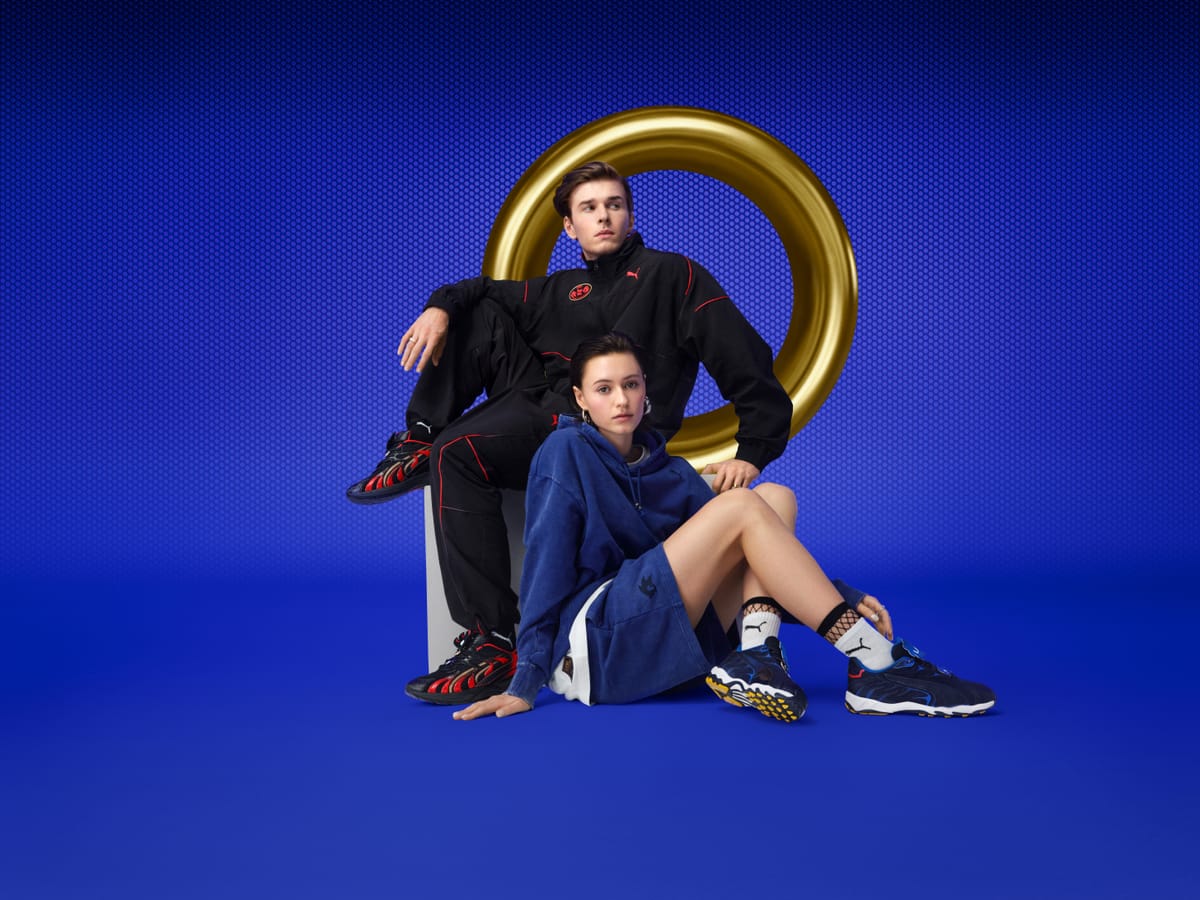 New look at PUMA's upcoming Sonic merch collection