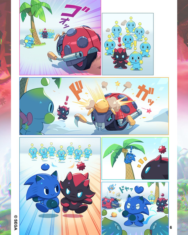 In photos: Sonic x Shadow Chao featured in new official manga
